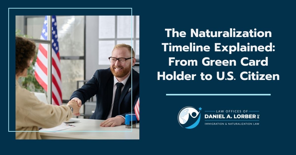The Naturalization Timeline Explained: From Green Card Holder to U.S ...